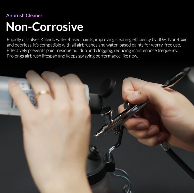 GAAHLERI KALEIDO COLOR WORKS - KT203 AIRBRUSH CLEANER 210ml - MechaUniverse.com